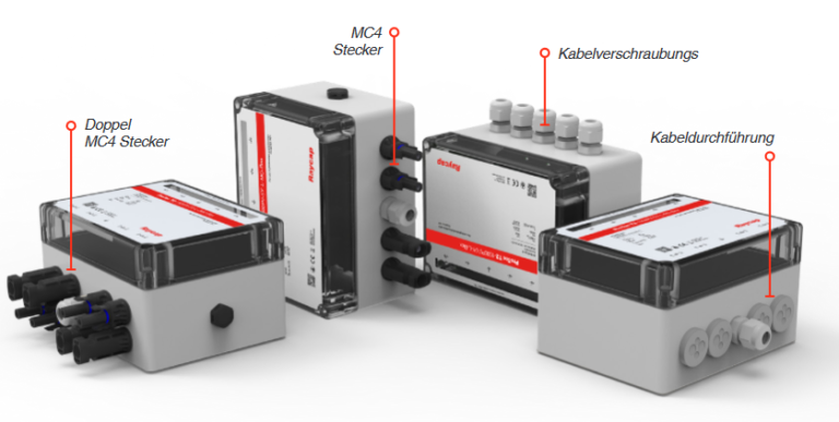 Raycap Überspannungsschutz DC Typ I+II 1 MPPT, Klemmen – itex it ...